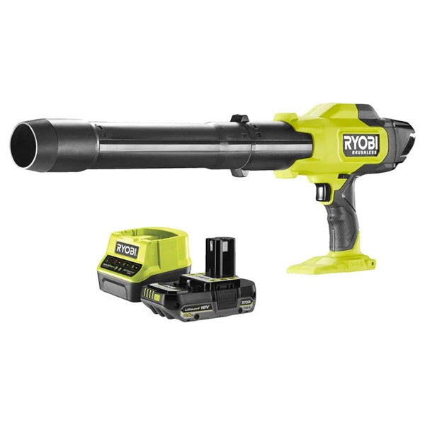 Ryobi ONE+ Brushless Compact Blower Kit (1x 2.5Ah) 18V RY18BLCXA-125